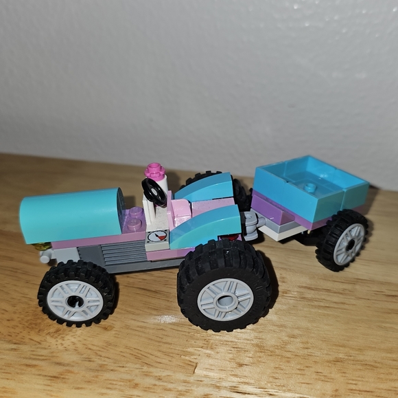 Lego | Toys | Lego Friends Tractor With Trailer | Poshmark